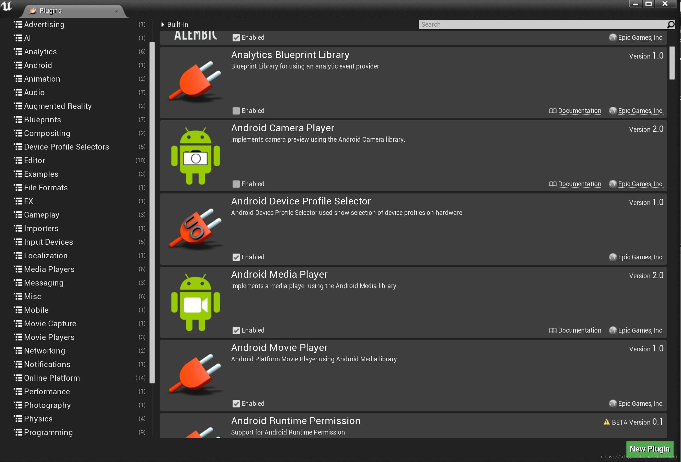 【UE基础】创建PLUGINS_ue5项目c++添加plugins文件夹-CSDN博客
