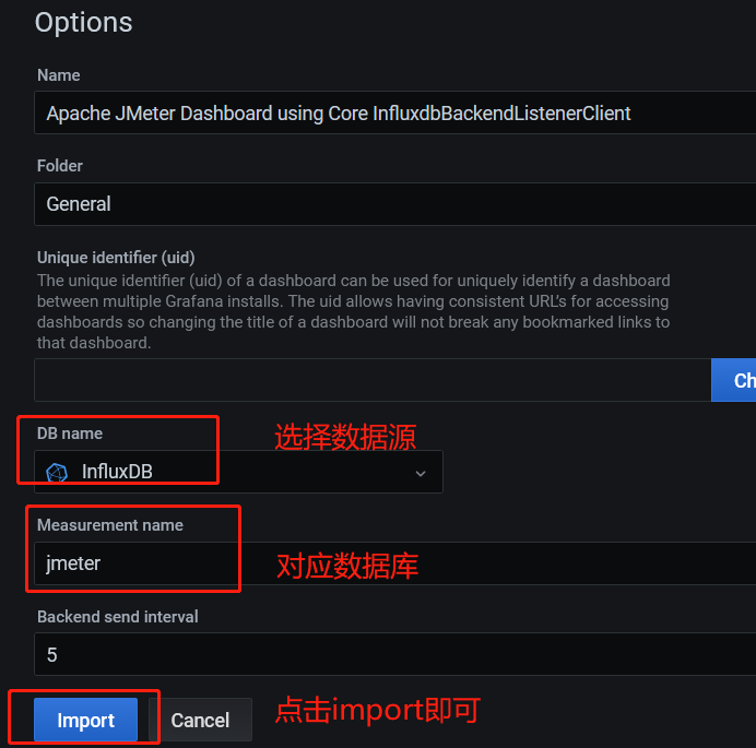 Jmeter+influxdb+grafana 性能测试结果监控_jmeter influxdb granafa-CSDN博客