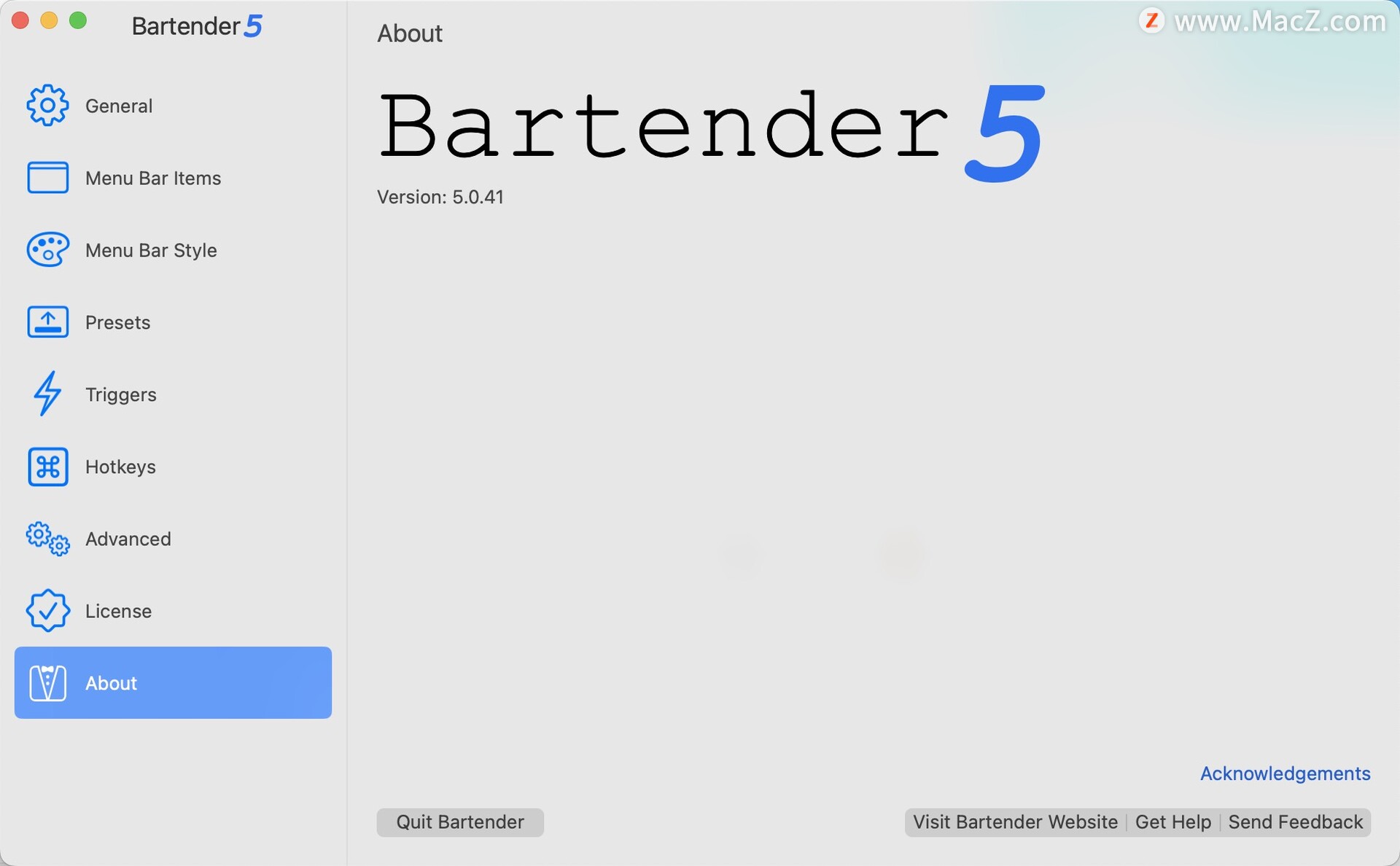 Bartender 5.0.41(菜单栏隐藏图标管理软件)_mac状态栏隐藏软件-CSDN博客