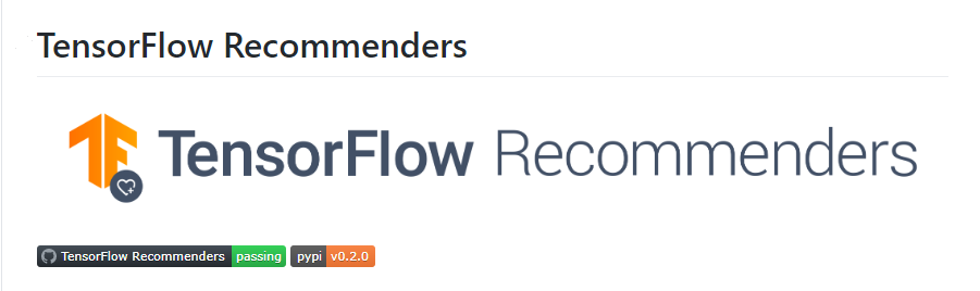 movielens推荐系统_谷歌开源Tensorflow推荐器TensorFlow Recommenders-CSDN博客
