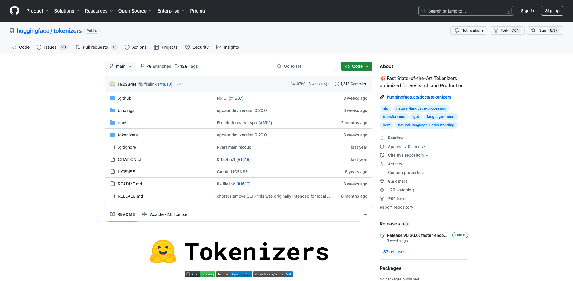 Tokenizers: 快速高效的文本分词利器-CSDN博客