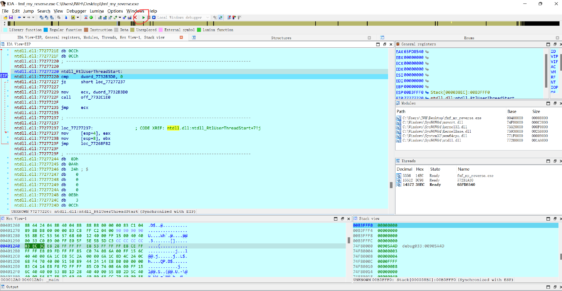 利用ida执行动态调试初步应用_ida linux-CSDN博客