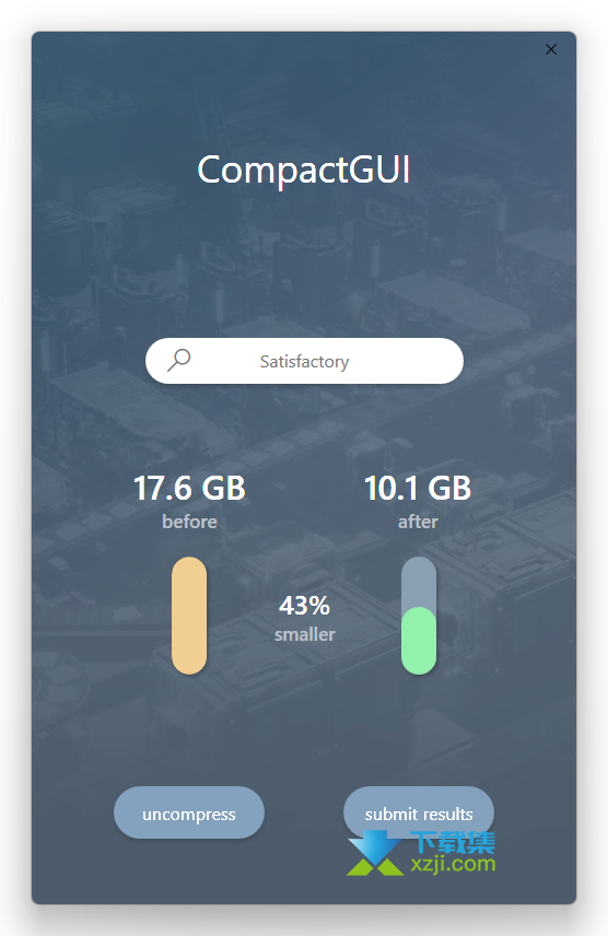 推荐一款高效大文件压缩软件：CompactGUI，大大缩小大文件-CSDN博客