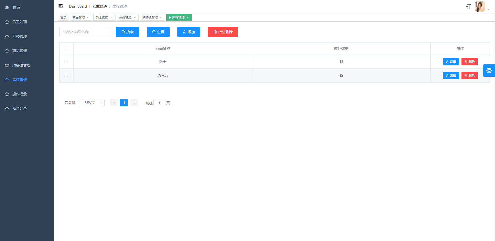 基于springbootvue的便利店库存管理系统基于springboot的超市库存管理系统github Csdn博客