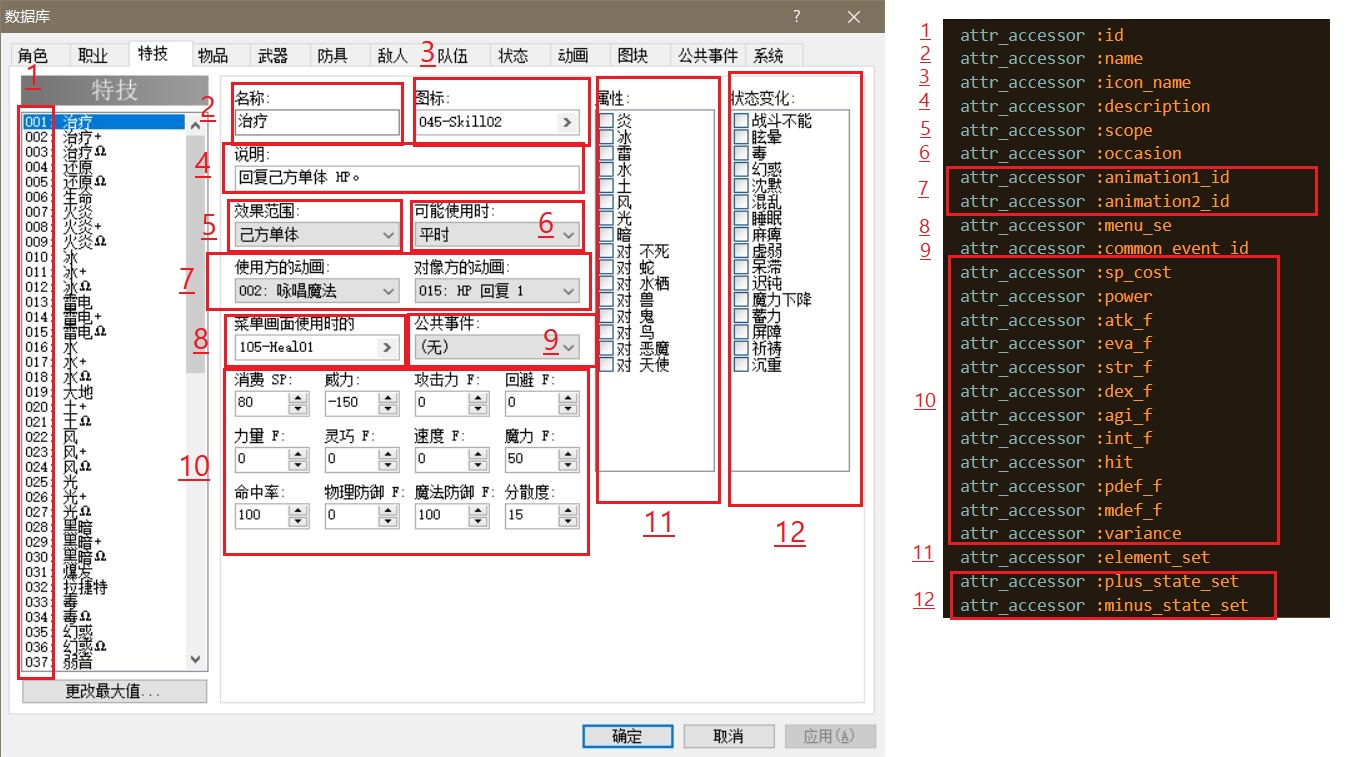 RMXP脚本解析（#十三）：RGSS与RMXP数据库（二.Skill）-CSDN博客