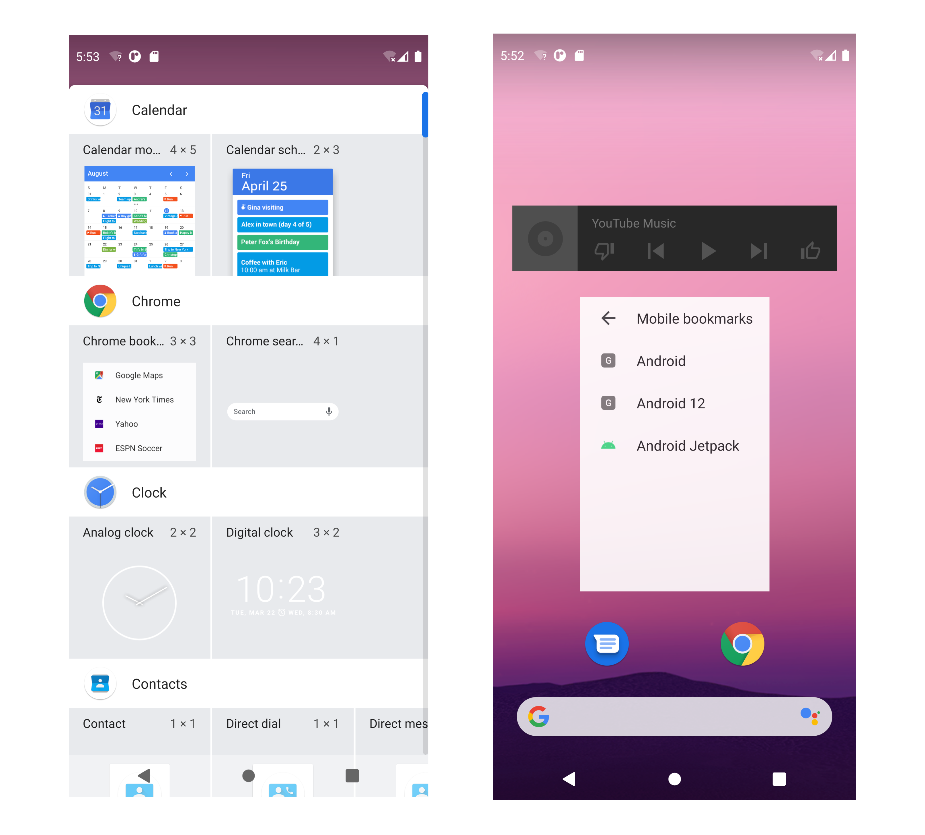 Android 12上焕然一新的小组件：美观、便捷和实用(3)_androidd 12 系统媒体选择器-CSDN博客