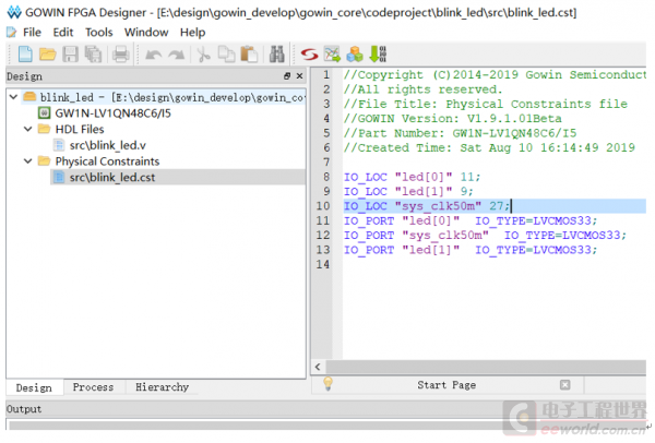 国产FPGA GOWIN软件使用简易教程_gowin 1.9.7-CSDN博客