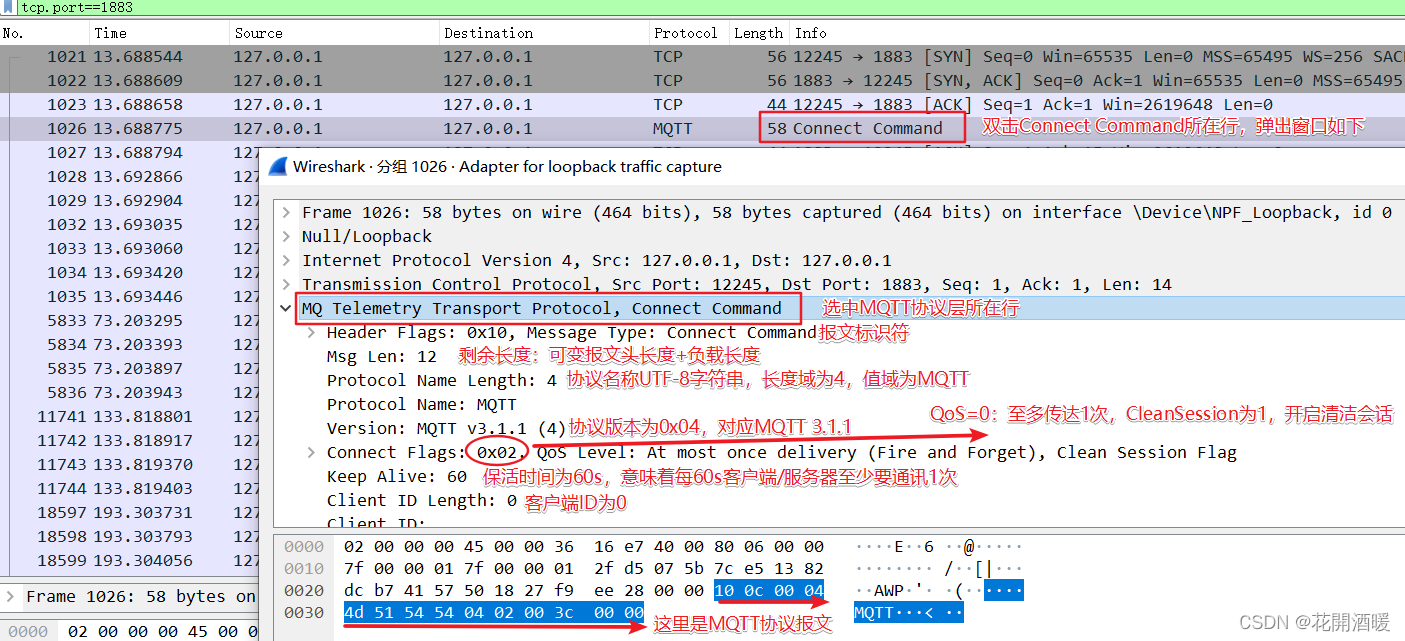 【mqtt从入门到提高系列 09】wireshark抓包分析mqtt报文wireshark Mqtt Csdn博客