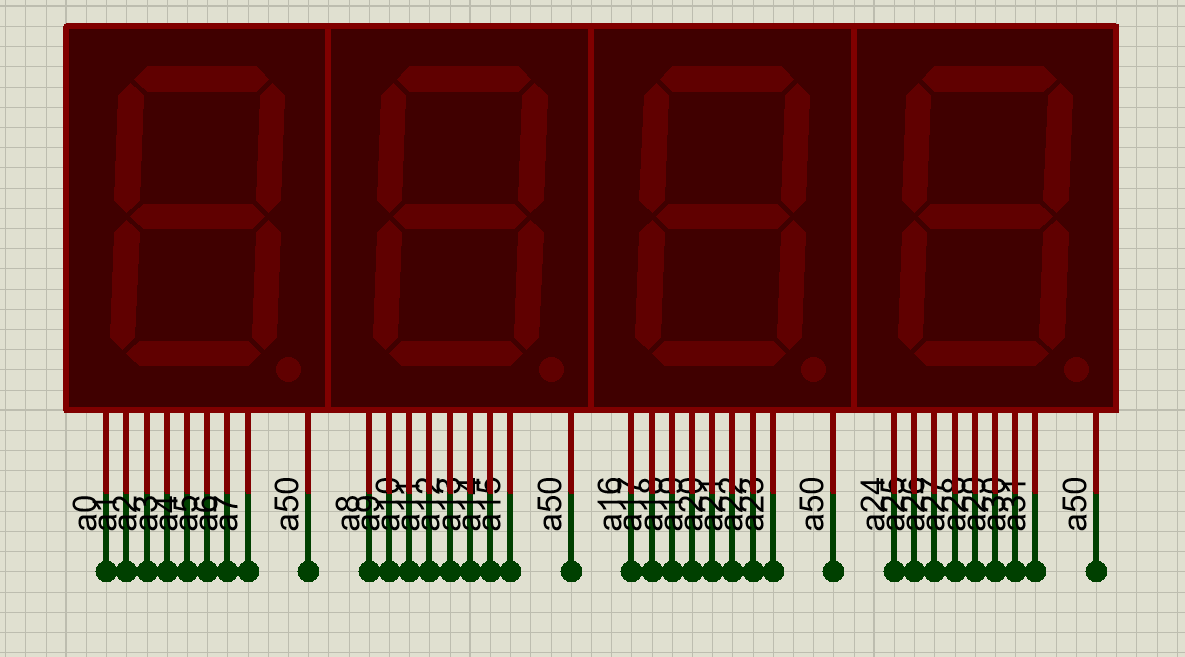 C51单片机仿真电路数码管显示电子表（C语言）_电路仿真用c51控制seg数码管-CSDN博客