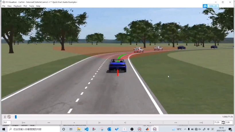 CarSim与Simulink联合仿真，实时检测，动态规划路径，实现超车换道，基于mpc，模型预测控制实_卡车队列换道仿真-CSDN博客