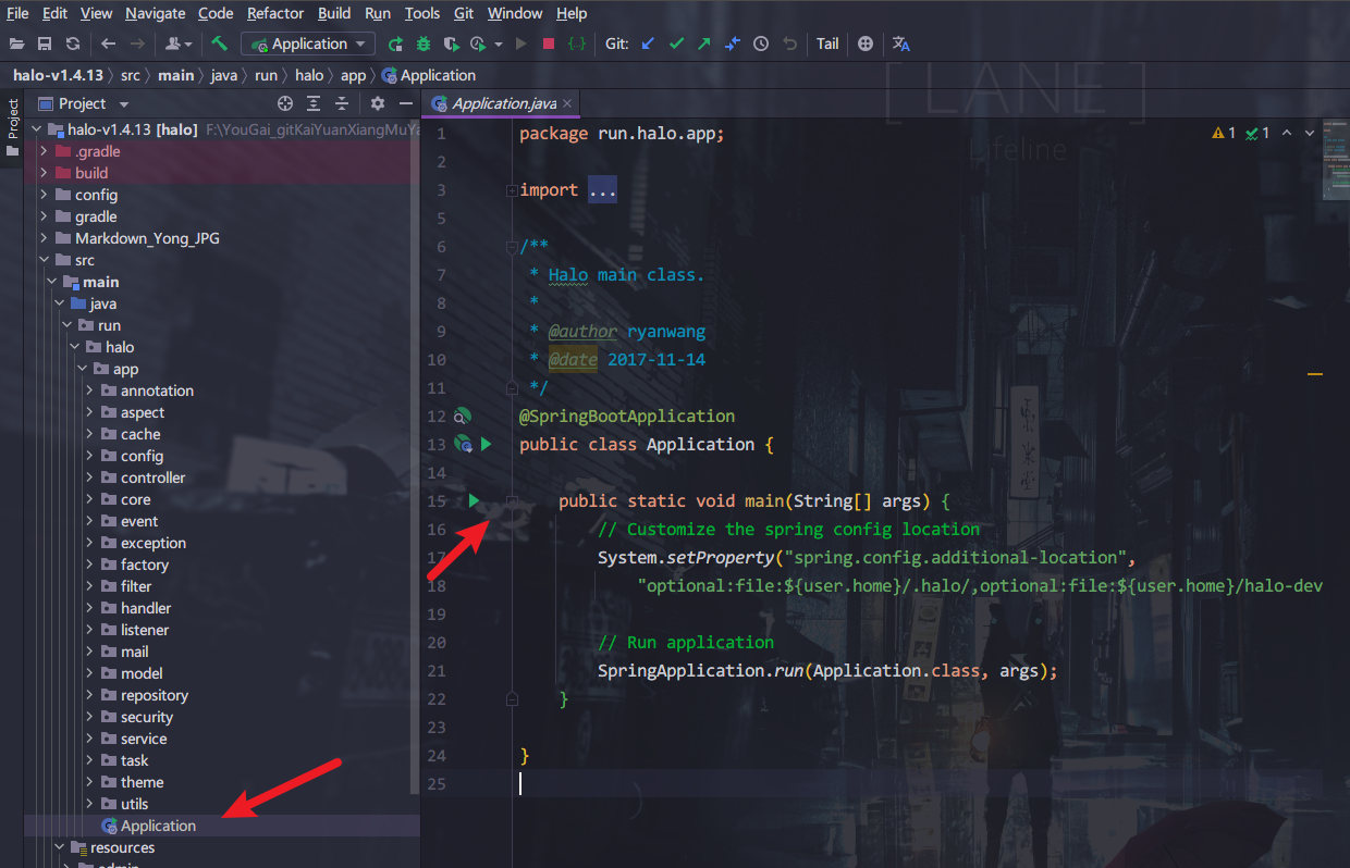 源码halo在idea中启动过程_halo源码-CSDN博客