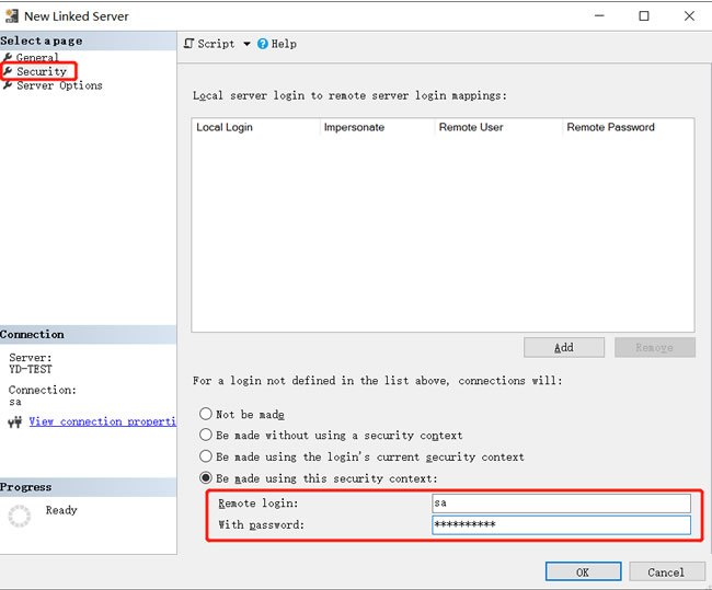 Sql Server创建dblink跨库查询 Csdn博客