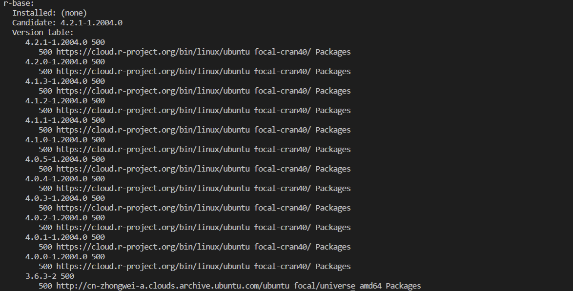 Ubuntu系统安装最新版的R 4.2_r 4.2.2 ubunto-CSDN博客