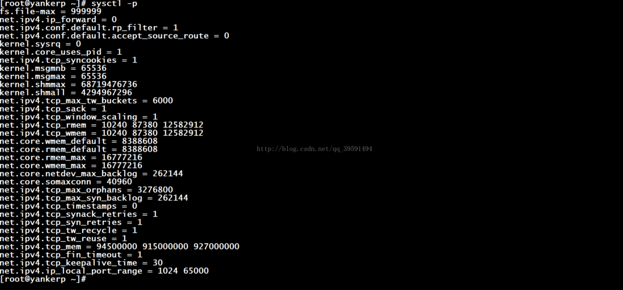 Linux内核优化哪些参数linux内核参数优化 Csdn博客 7465