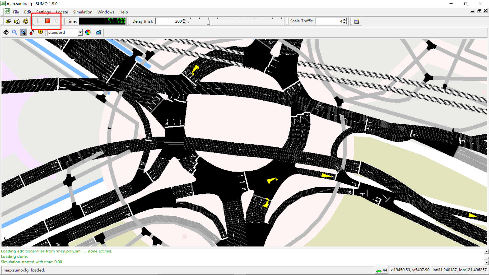 快速搭建SUMO仿真实例_html 地图 交通仿真-CSDN博客