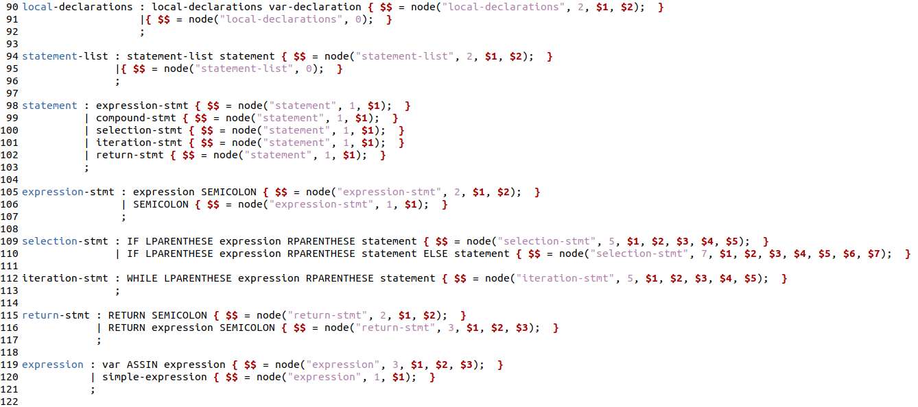 湖南大学编译原理实验二cminus_compiler-2021-fall_编译器 湖南大学-CSDN博客