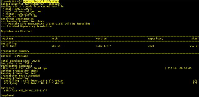 主机挂载存储_使用s3fs-fuse在Linux上挂载天翼云对象存储-CSDN博客