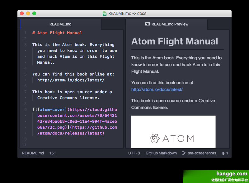 Atom - 介绍和使用方法（好用的文本编辑器，代码提示高亮、Markdown）_atom可以写什么格式-CSDN博客