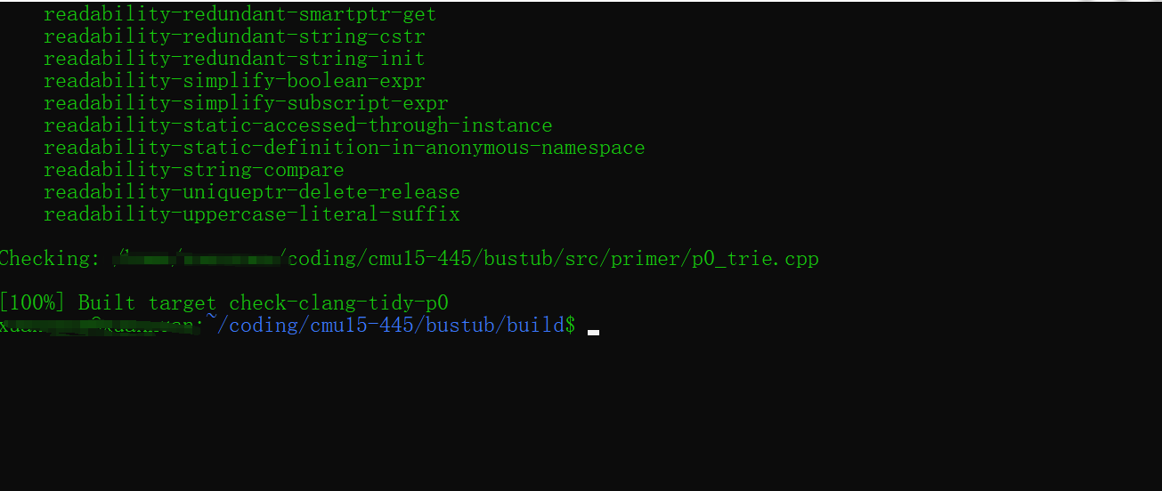 【CMU15-445 FALL 2022】Project #0 - C++ Primer_cmu15455project0-CSDN博客