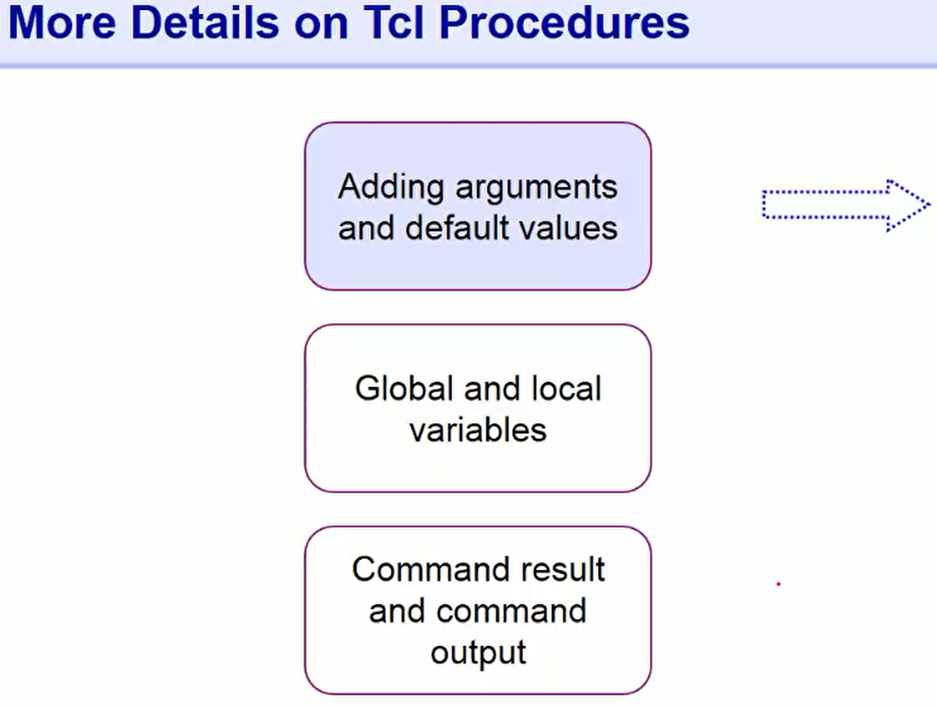 第十课：Tcl流程控制_tcl procedure-CSDN博客