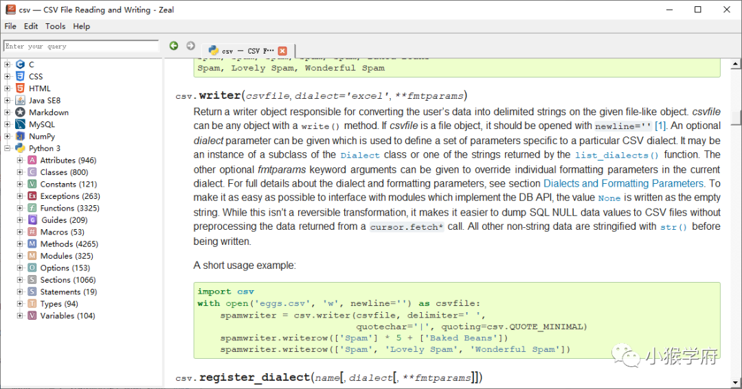 Bootstrap4离线中文手册 【软件分享系列】zeal 离线api文档 Csdn博客