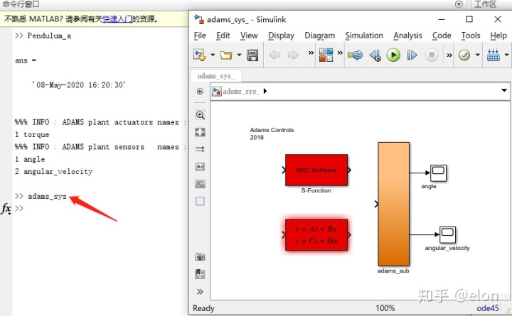 fvdm 跟驰模型 matlab仿真_如何实现Matlab--Adams联合仿真-CSDN博客
