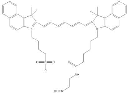 ICG-Biotin，吲哚菁绿标记生物素，可用作生物分子相互作用的探针，其中ICG一种带负电荷的聚甲基菁染料-CSDN博客