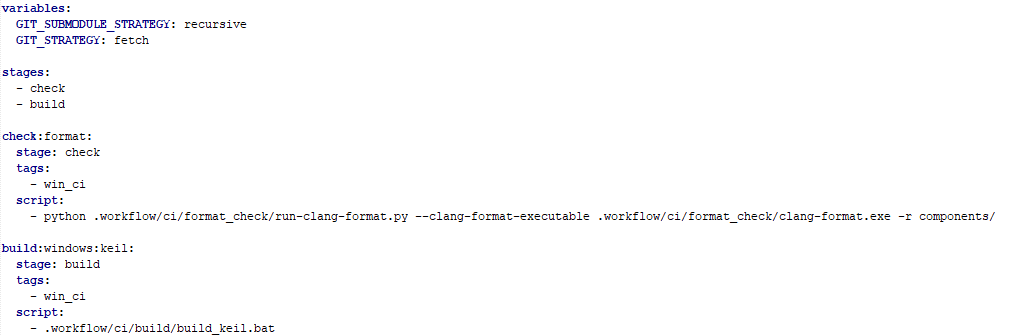 在OneOS-Lite上学习搭建CI/CD流程(GitLab篇)_gitlab clang-format-CSDN博客