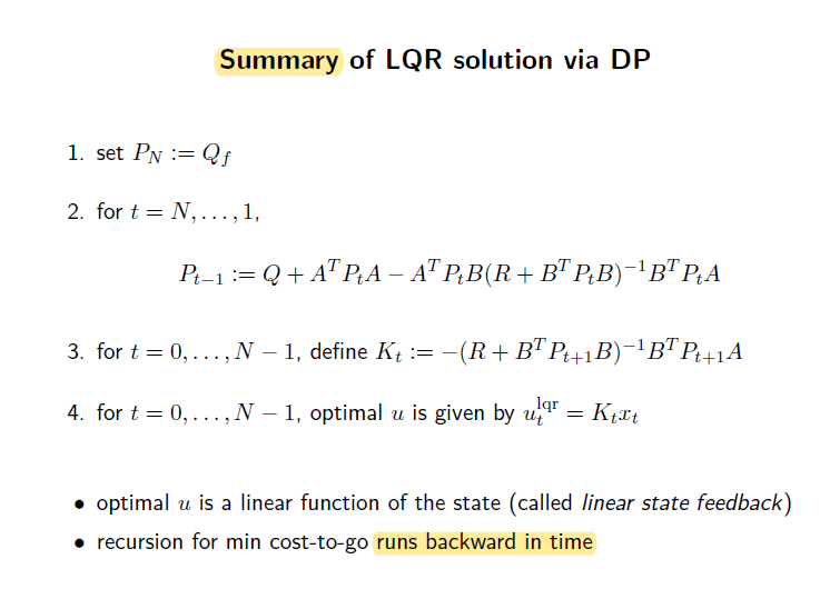 用matlab实现离散LQR调节器,线性二次型调节器LQR/LQC算法解析及求解器代码（matlab）...-CSDN博客