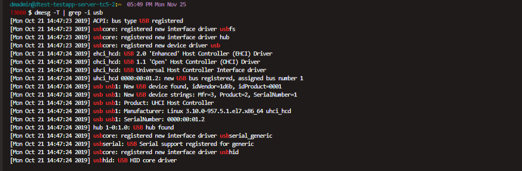 linux查看内核启动信息log,【linux】dmesg命令显示开机信息和设备加载情况-CSDN博客