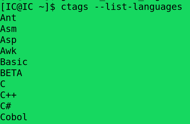 linux中ctags的使用方法_unix tags 是什么文件-CSDN博客