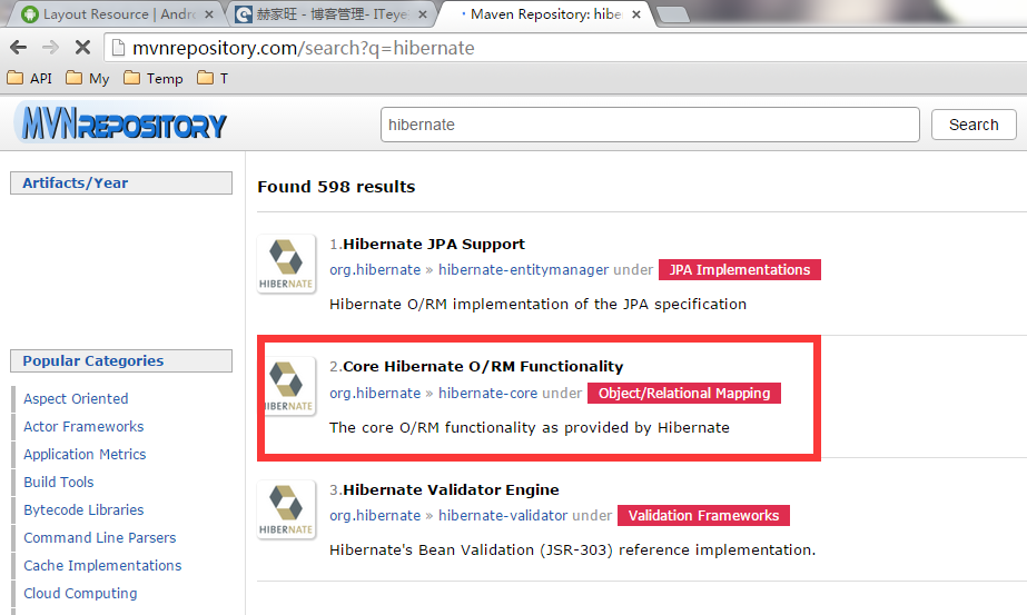 使用mvnrepository.com网站，查询maven工程中的jar包依赖_mvn respos 查询-CSDN博客