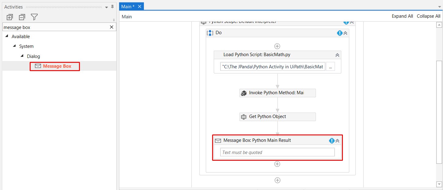 Uipath中调用Python的方法_python uipath-CSDN博客