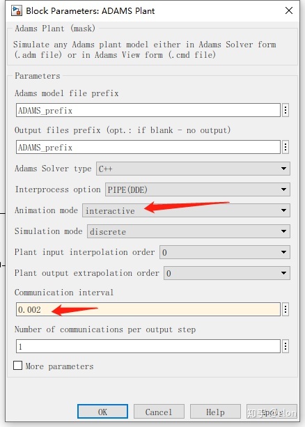 fvdm 跟驰模型 matlab仿真_如何实现Matlab--Adams联合仿真-CSDN博客