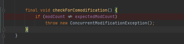 Concurrentmodificationexception 并发修改异常 原因分析 Csdn博客