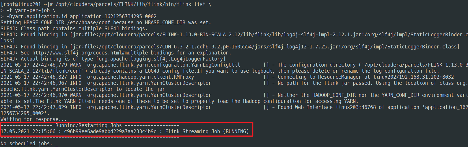 Flink的Yarn-Per-Job提交指令_flink run -t yarn-per-job-CSDN博客