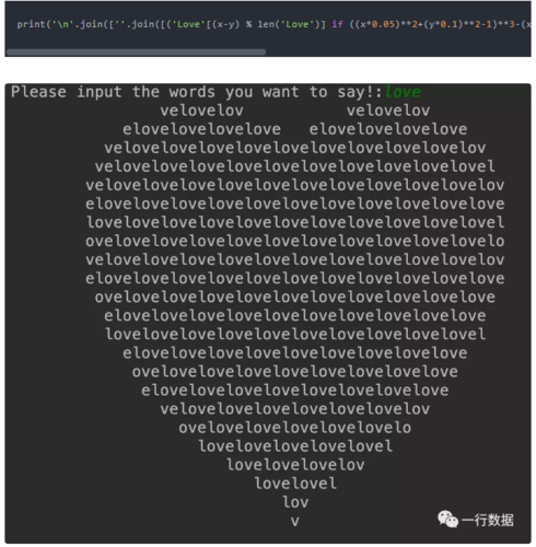 python爱心代码怎么运行,python爱心的编程代码_python输出有趣的图案-CSDN博客