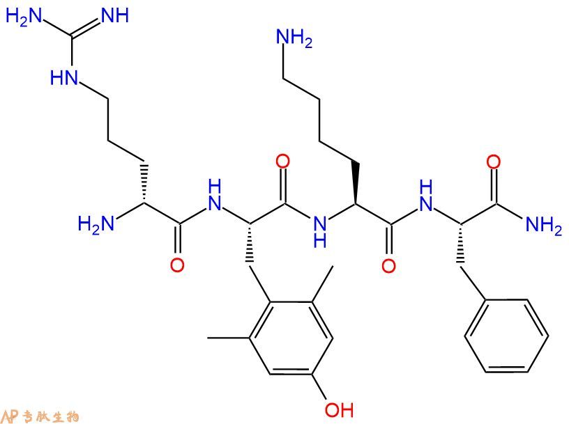 线粒体靶向抗氧化剂SS-31：DArg-Dmt-Lys-Phe-NH2,736992-21-5_线粒体靶向抗氧化剂 ss31( d-arg-2，6-dimethyltyrosine-lys ...