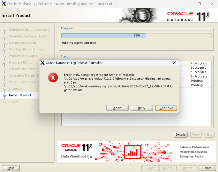 Oracle11g RAC 安装_oracle11g安装包-CSDN博客