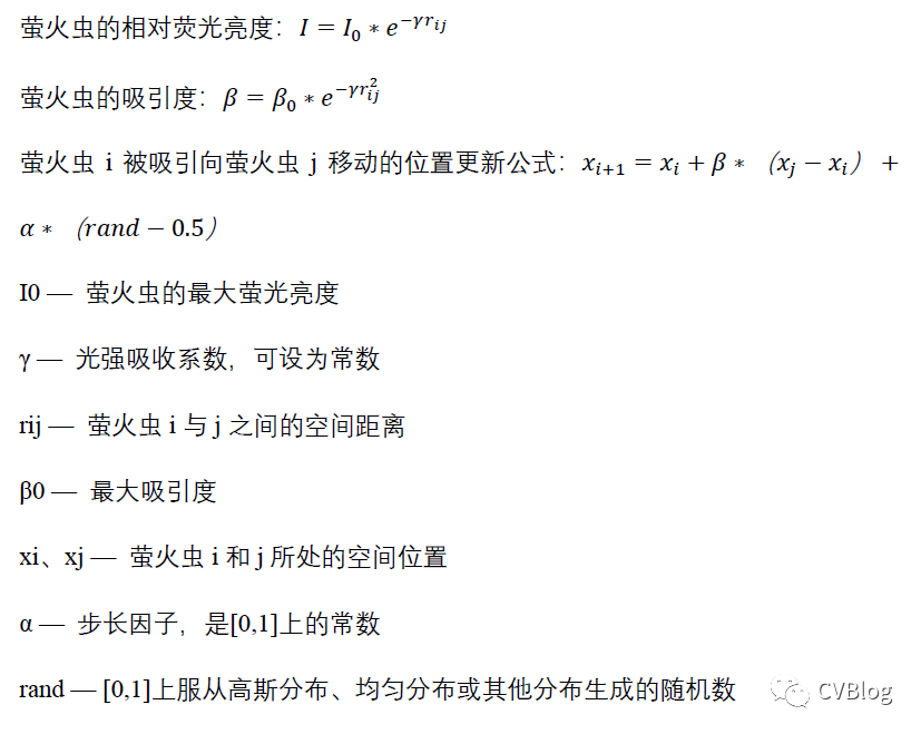萤火虫算法智能优化算法萤火虫算法 Csdn博客