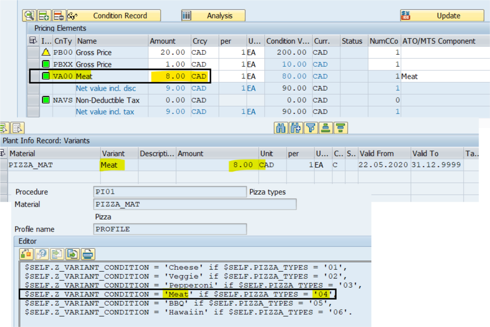SAP Variant Conditions in Purchasing using reference characteristics【中英文双语版】_sap variant pricing ...
