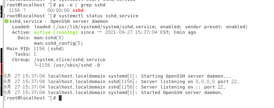 centos7开启ssh服务_centos 查询cdrom挂载-CSDN博客