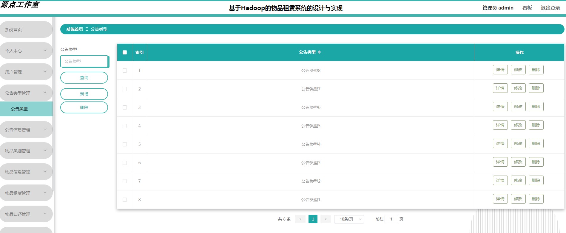 Java/VUE/Springboot/基于Hadoop的物品租赁系统/MySQL/源码-CSDN博客