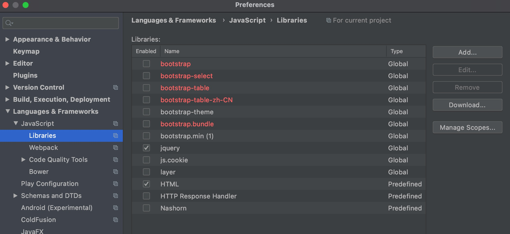 idea添加js库到libraries_idea怎么增加vue.js在libraries库-CSDN博客