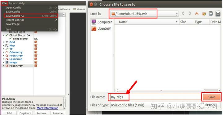ROS入门——9.熟练使用rviz_rviz中机器有的实际路线在哪里配置-CSDN博客