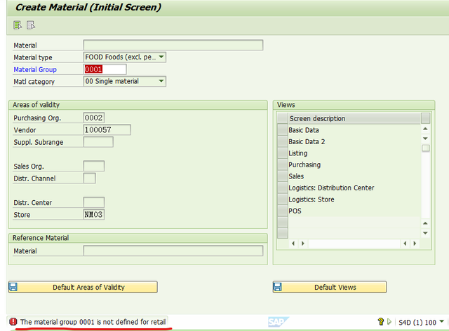 SAP RETAIL MM41 创建商品主数据时候不能使用制造业系统里配置的物料组_sap mm41创建物料-CSDN博客