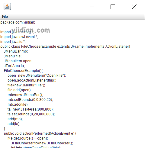 jfilechooser java_Java JFileChooser-CSDN博客
