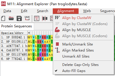 MEGA | 多序列比对及系统发育树的构建-CSDN博客